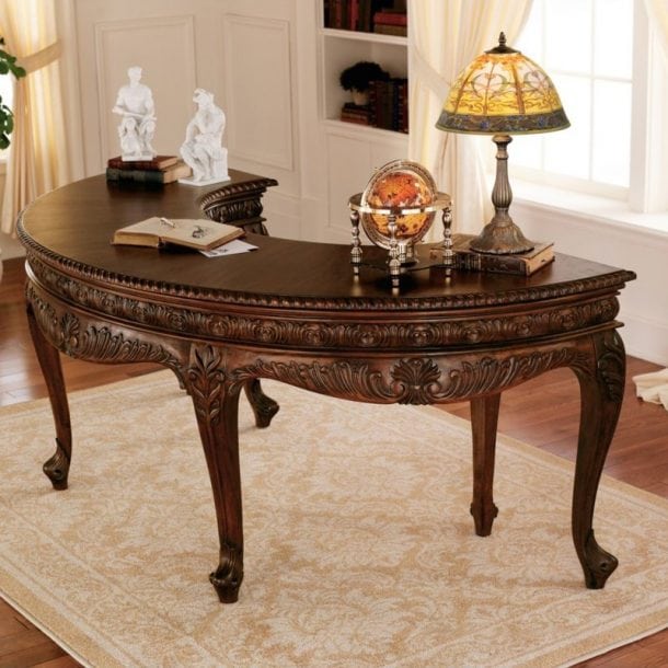 Jual Meja Kantor Unik Ukiran Jepara - Jepara Heritage