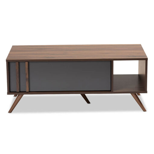 Jual Meja Ruang Tamu Retro Model Minimalis Kayu Jati - Jepara Heritage